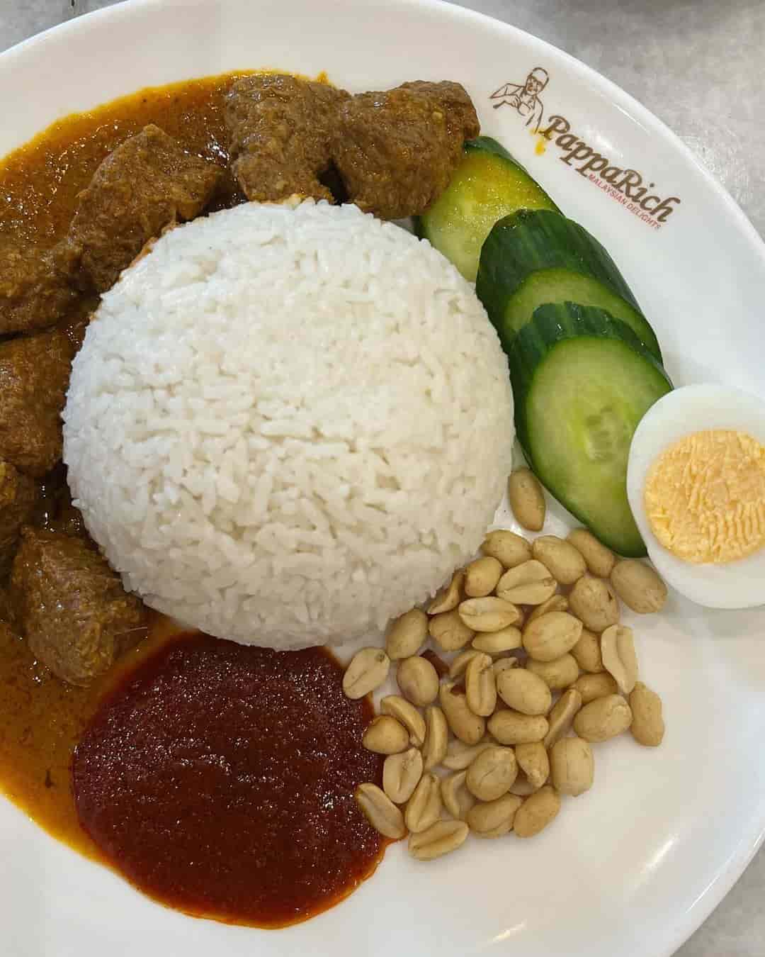 Papparich Singapore Menu with price list Updated October 2022