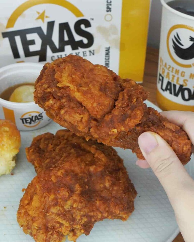 Texas Chicken Singapore Menu With Price | Updated October 2023