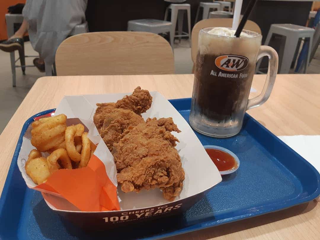A&W Singapore Menu 2024 (Updated January)