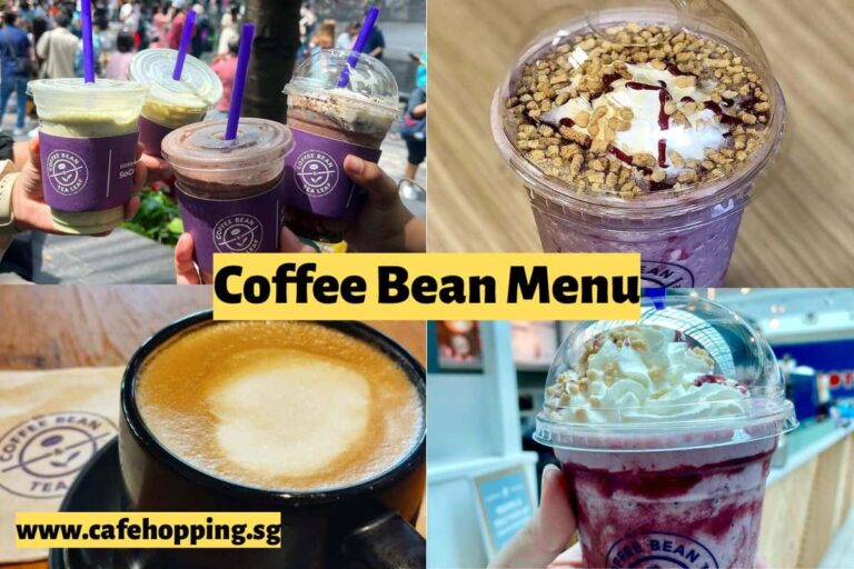 Coffee Bean Menu Singapore 2024 Updated in January