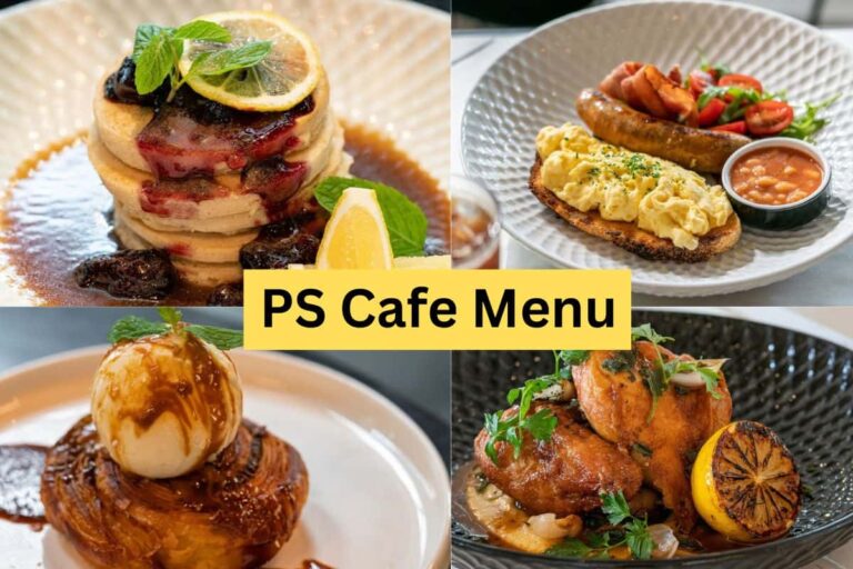 PS Cafe Menu Singapore 2024 (Updated February)