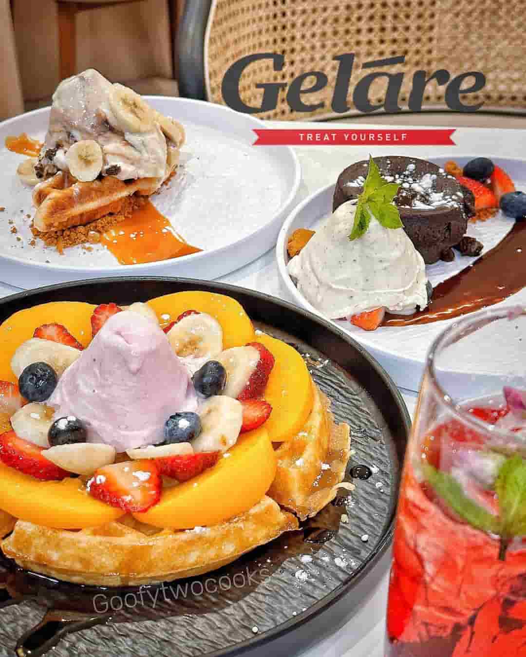 Gelare Menu Singapore Updated in October 2023