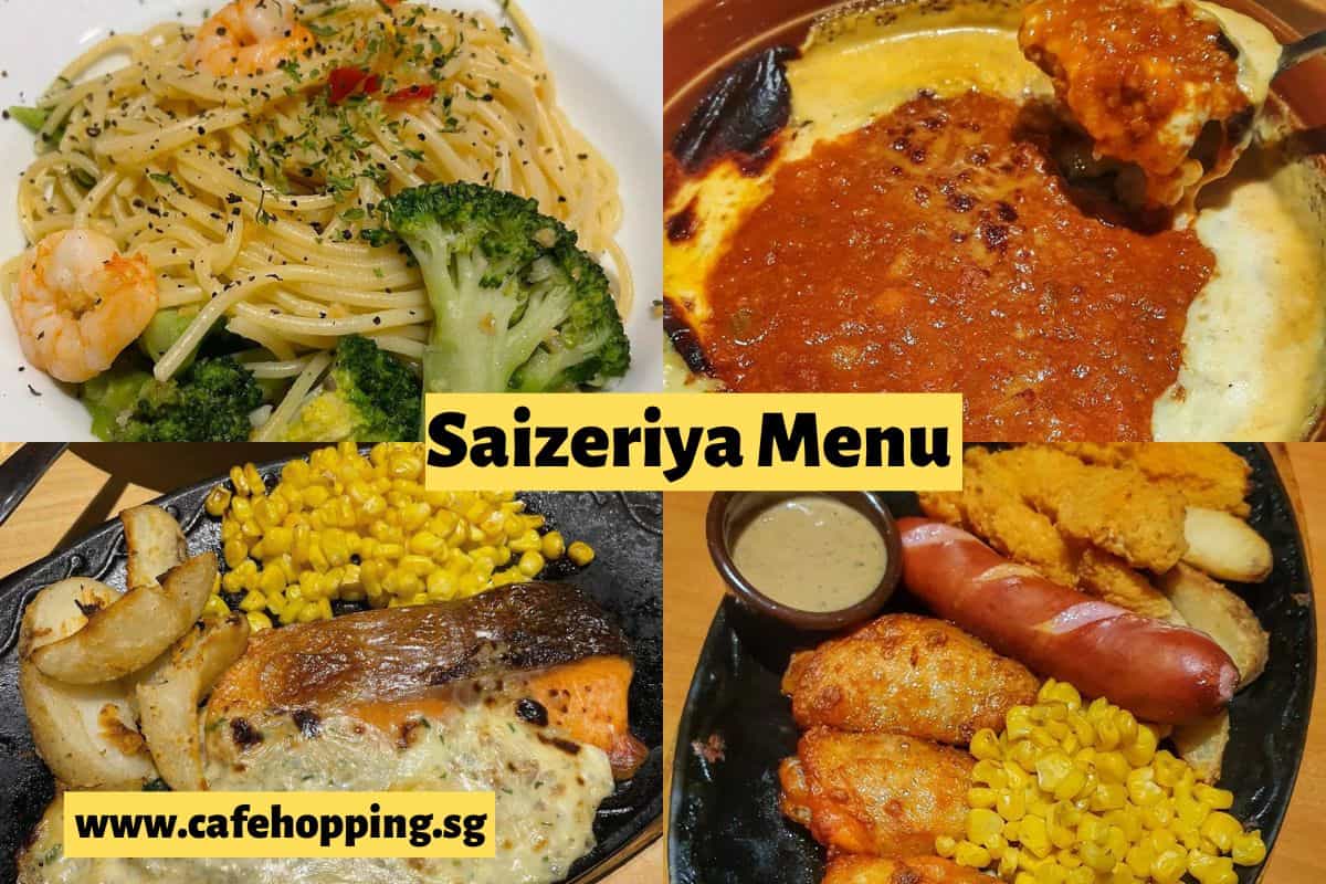 Saizeriya Menu Singapore With Price List Updated in October 2023