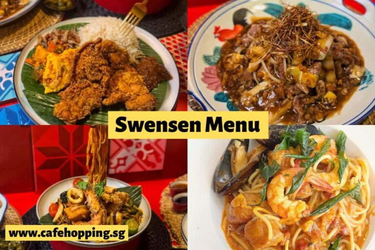 Swensen Singapore Menu 2024 ( Updated February)