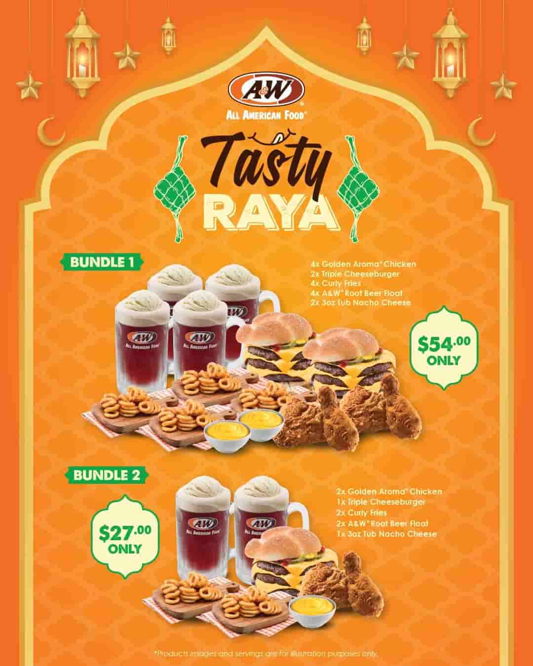 A&W Singapore Menu 2024 (Updated January)