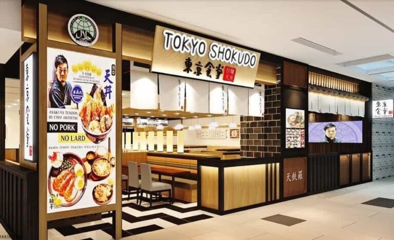 Tokyo Shokudo Menu