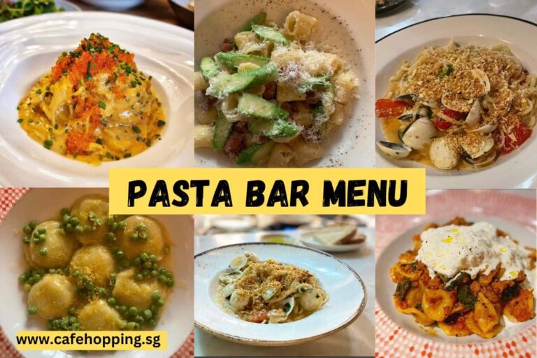 Pasta Bar Menu