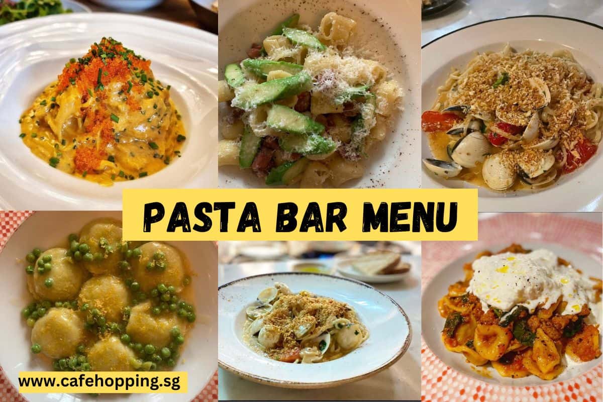 Pasta Bar Menu