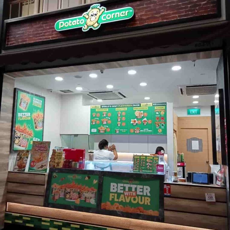 Potato Corner Singapore Outlets: Opening Hours and Locations