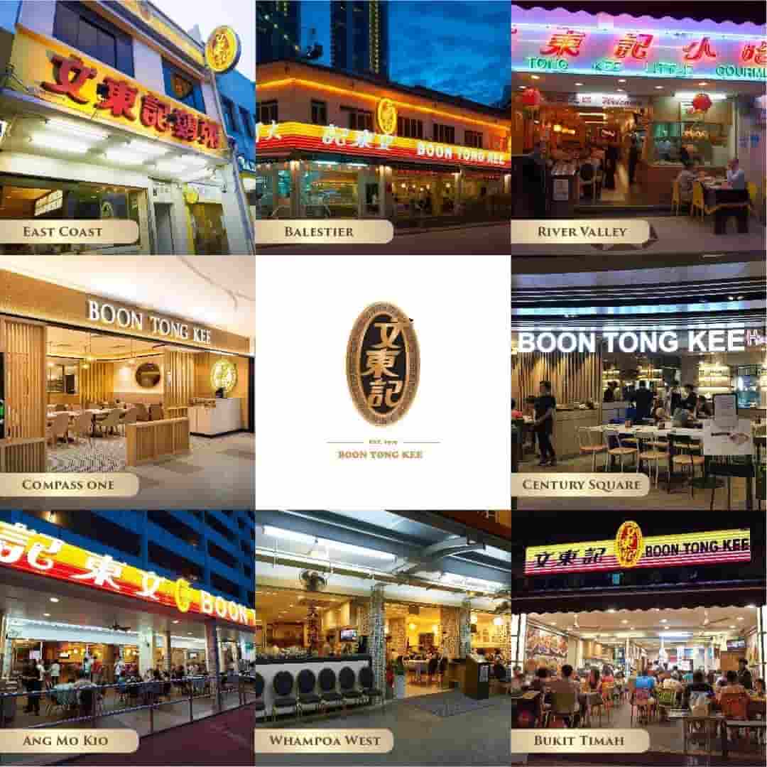 Boon Tong Kee Singapore Outlets: Opening Hours and Locations