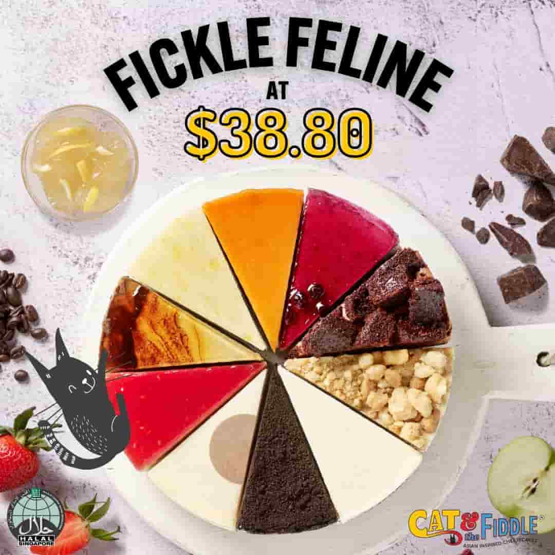 Cat & the Fiddle Cakes Singapore Outlets: Opening Hours and Locations