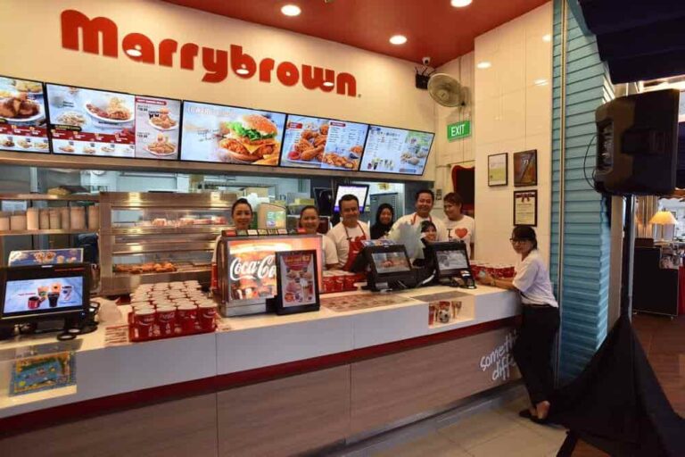 Marrybrown Singapore Outlets: Opening Hours and Locations