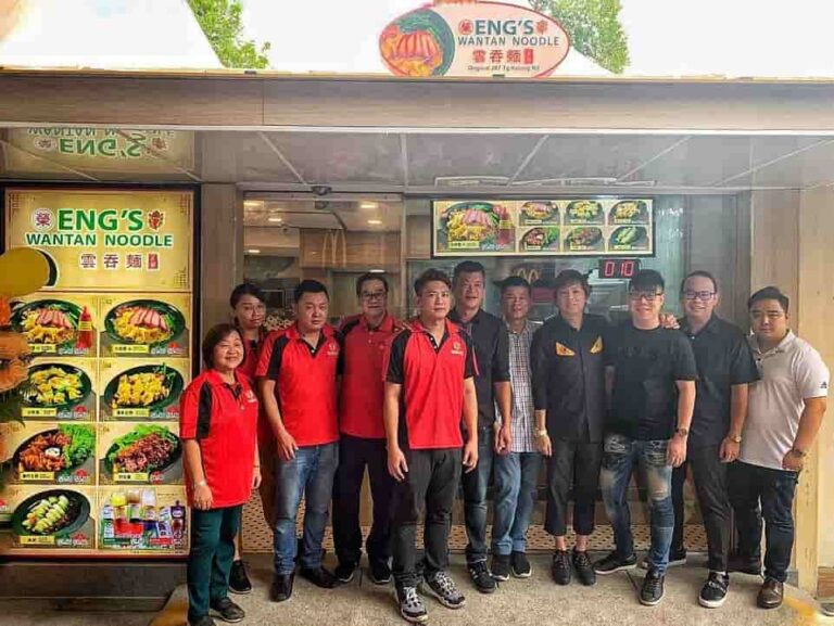 Eng’s Wantan Noodle Singapore Outlets: Opening Hours and Locations